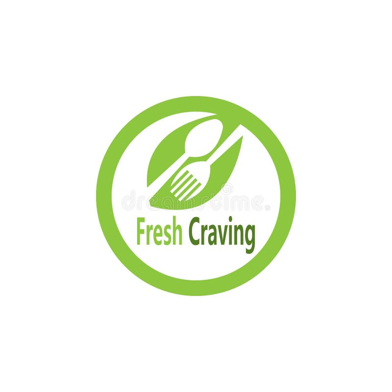 Fresh Craving Food Icon and Symbol Vector Illustration Stock Vector ...