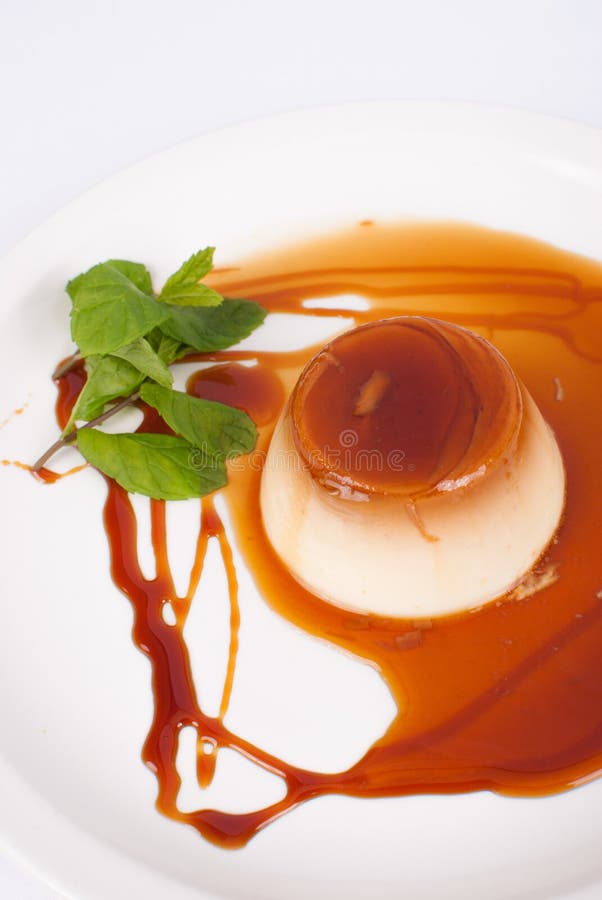 Fresh creme caramel stock photo. Image of creme, sugary - 28486476