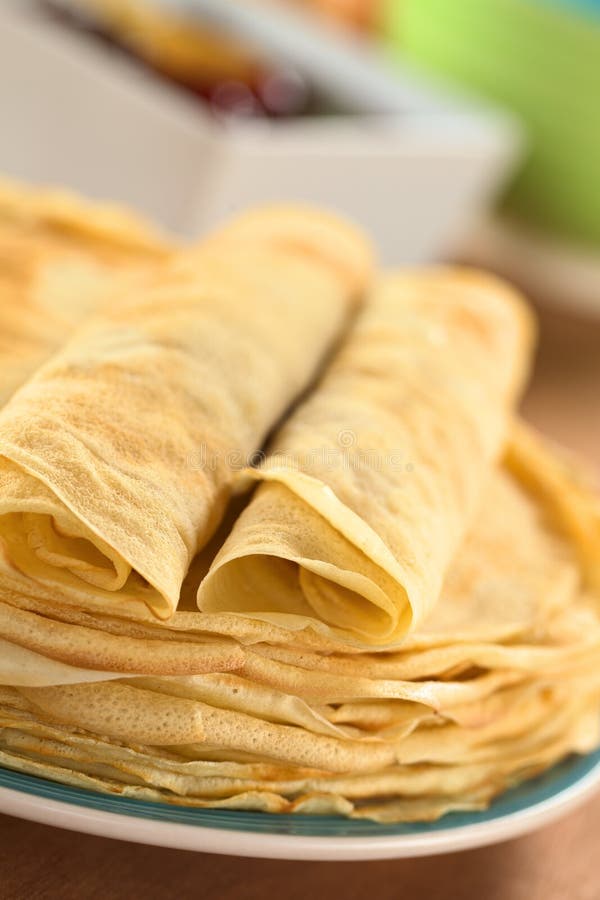 Fresh Crepes stock image. Image of vertical, ingredient - 24920603
