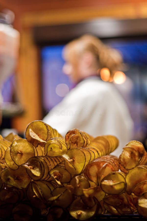 Fresh Crisps (potato Chips) Stock Image - Image of fries, food: 57848281
