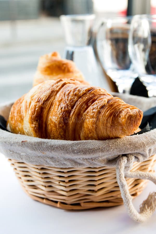 Fresh croissant stock photo. Image of cuisine, bakery - 25973804