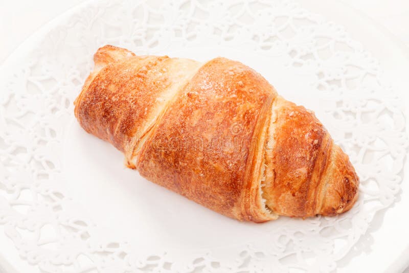 Fresh croissant stock photo. Image of breakfast, traditionally - 28122632