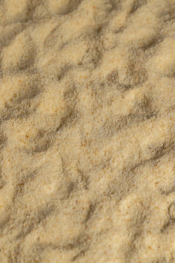 Fresh Crumbly Bread Crumbs from Dehydrated White Bread Stock Image ...
