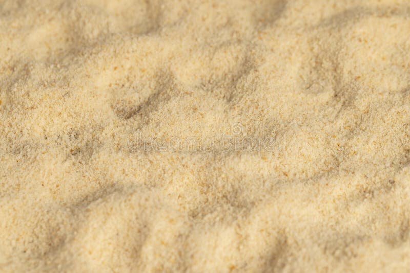 Fresh Crumbly Bread Crumbs from Dehydrated White Bread Stock Photo ...