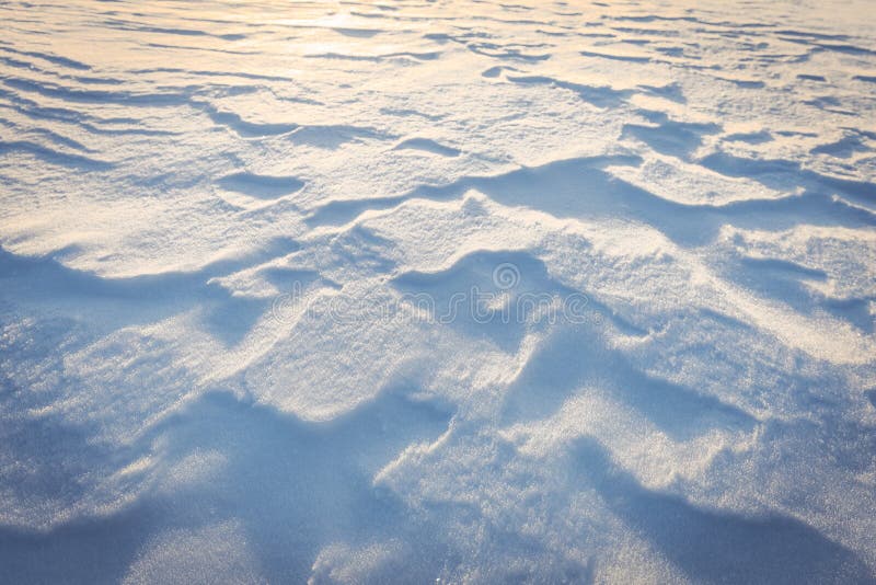 Ripple Marks on Fresh Snow stock image. Image of crystalline - 107150749