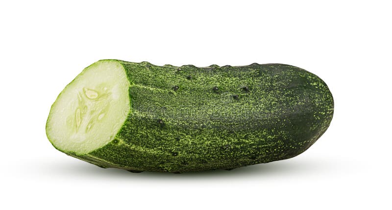 Fresh cucumber half stock photo. Image of refreshment - 102936176