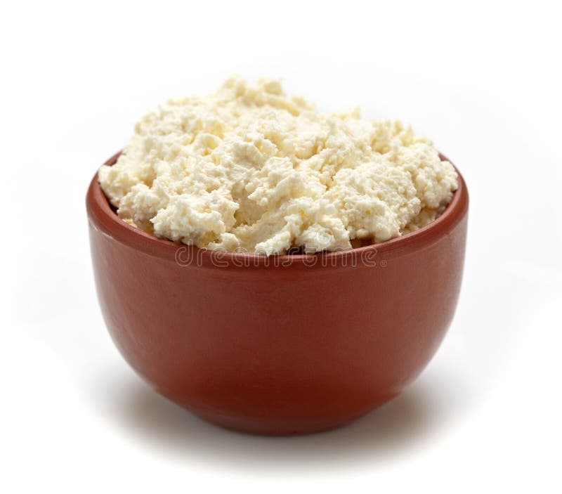 Fresh curd cheese stock image. Image of lunch, brown - 24890559