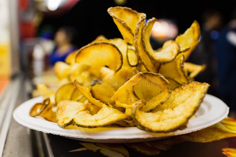 Fresh Cut Chips at the Fair Stock Photo - Image of snack, chips: 33130972