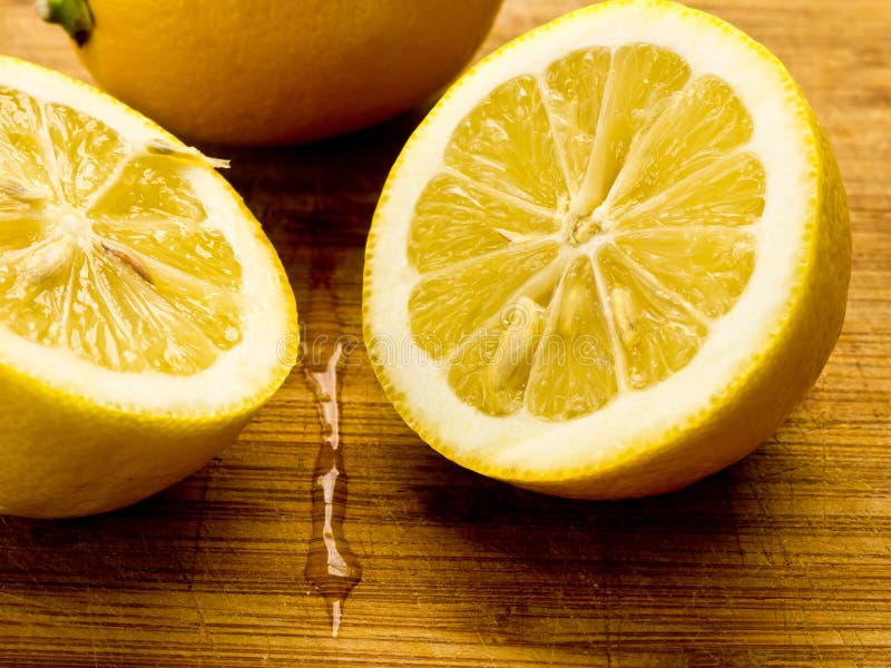 Fresh Cut Lemon stock photo. Image of lemon, food, illness - 22996062