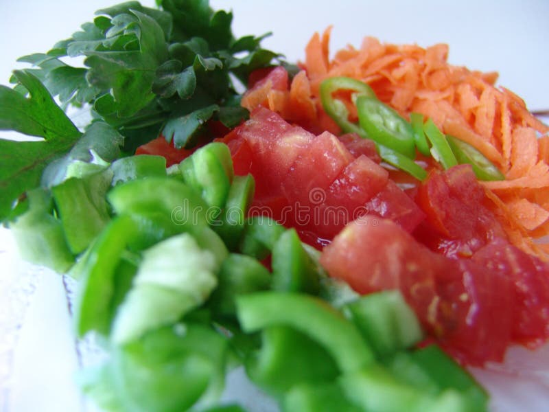 Fresh cut vegetables stock photo. Image of fresh, healthy - 182544