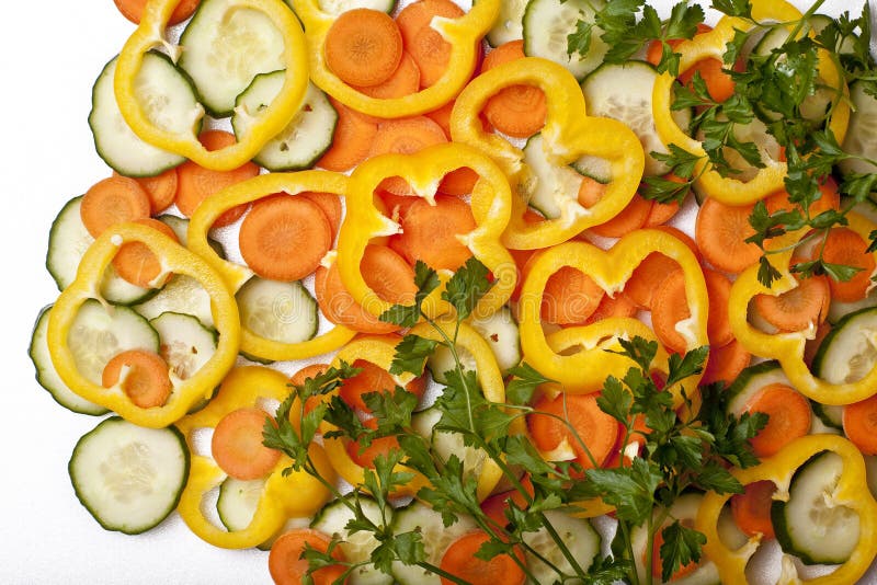 Fresh cut vegetables stock photo. Image of cocktail, cooking - 7905434