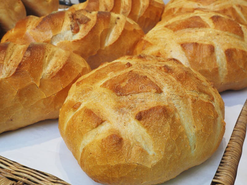 Fresh delicious bread stock photo. Image of tasty, closeup - 98083986