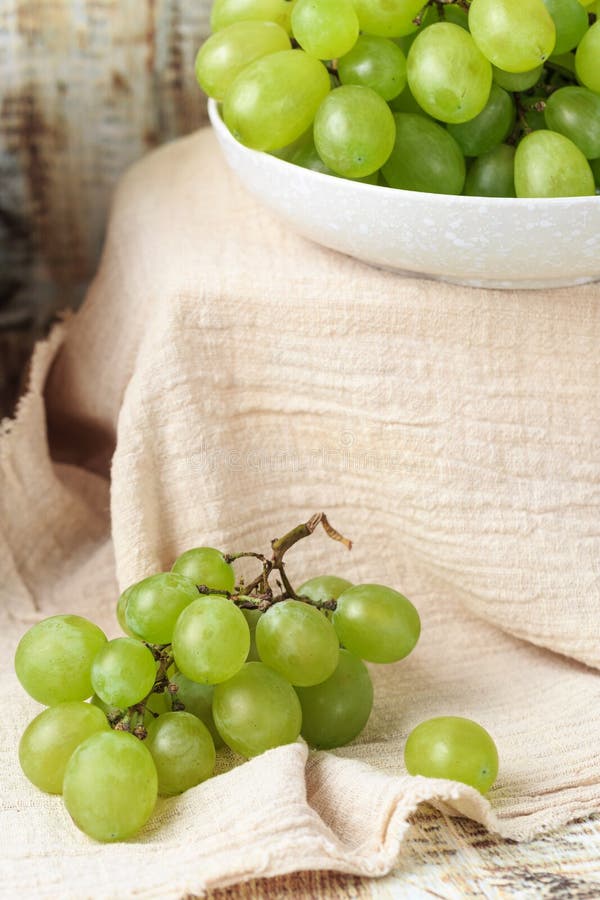 Fresh and delicious grapes stock image. Image of green - 127455901