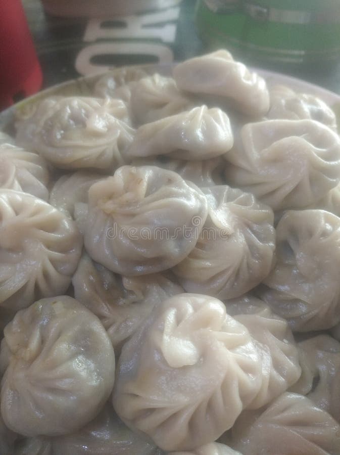 Fresh Delicious Momos in Small Shops Stock Photo - Image of fresh ...