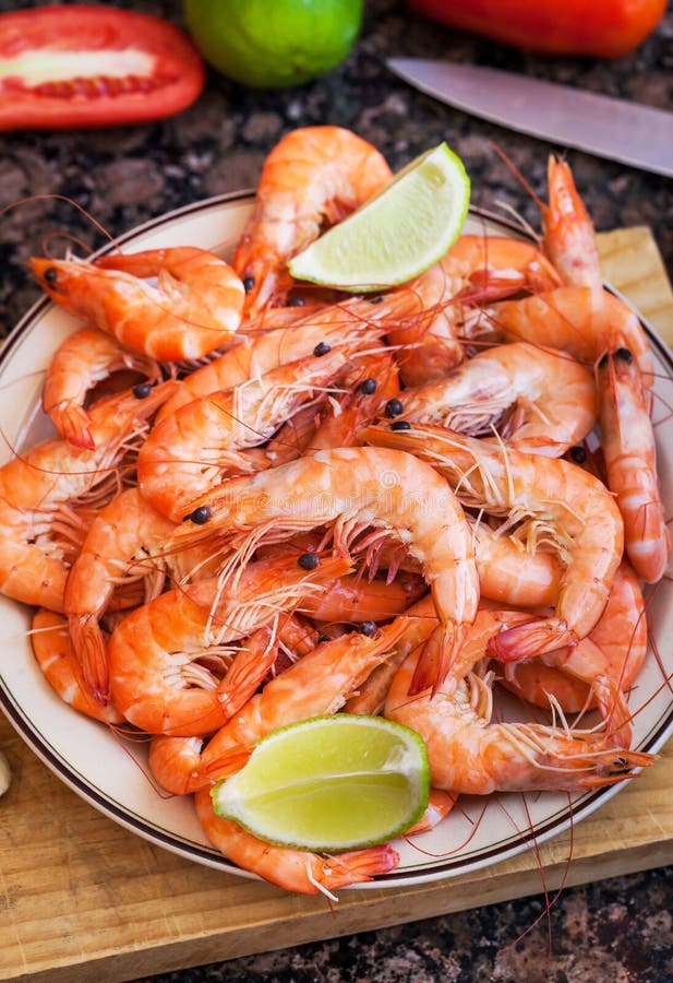 Fresh delicious prawns stock photo. Image of natural - 58711896