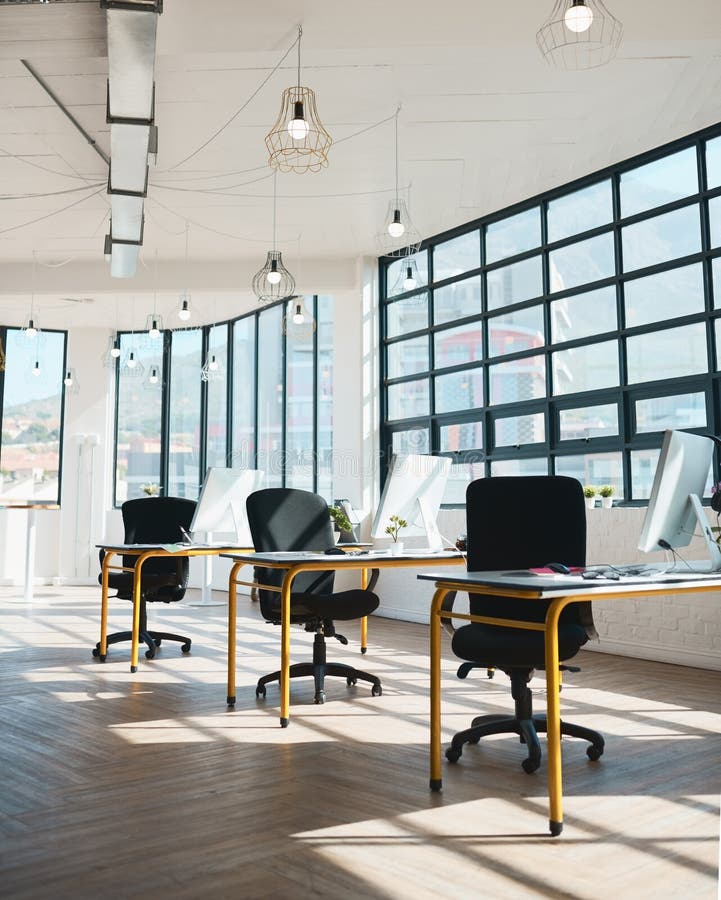 Fresh Design is Born Here. a Modern Design Office with No People in it ...