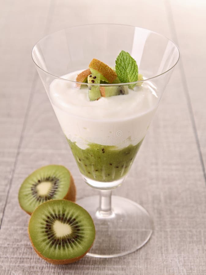 Fresh dessert stock photo. Image of gourmet, cream, verrine - 23597698