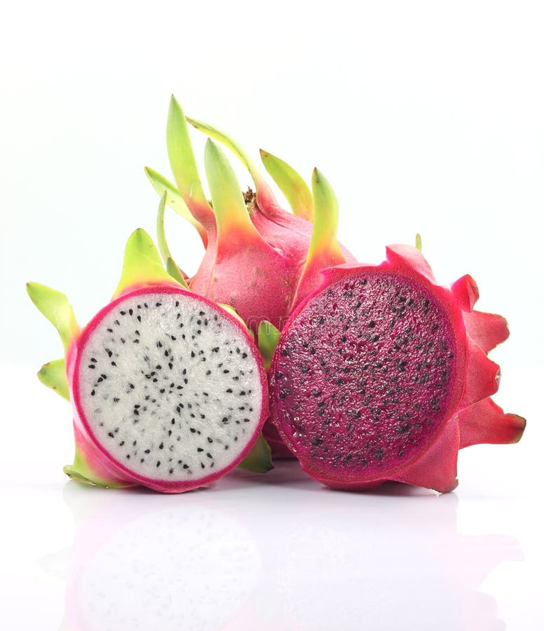 Pitaya dragon fruit stock photo. Image of flesh, cream - 59189124