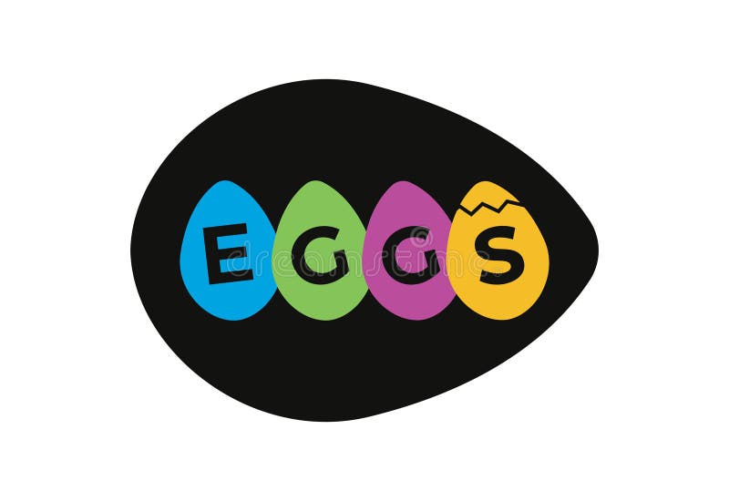 Fresh Egg Logo Design, Vector Illustration Stock Illustration ...