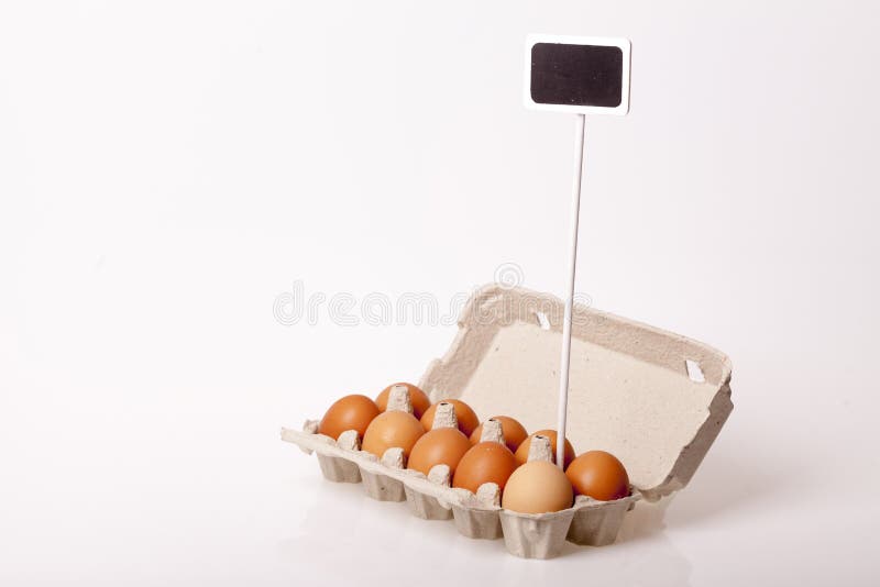 Fresh Eggs for Commercial Packaging Stock Photo - Image of nutritious ...
