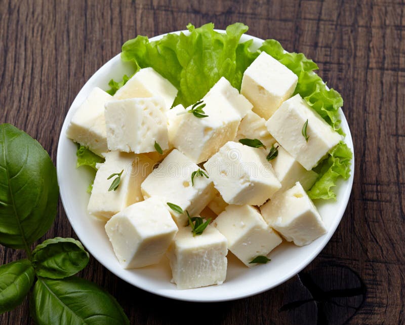 Fresh feta cheese stock photo. Image of cheese, freshness - 30921792