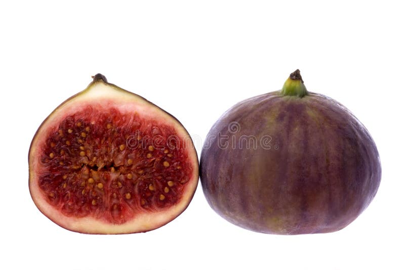 Fresh figs stock photo. Image of round, sliced, green - 6918484