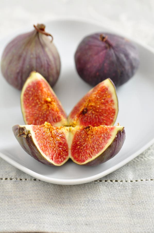 Fresh figs stock image. Image of wooden, natural, exotic - 44054901
