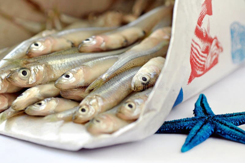 Fresh fish stock image. Image of food, meal, horizontal - 21483007