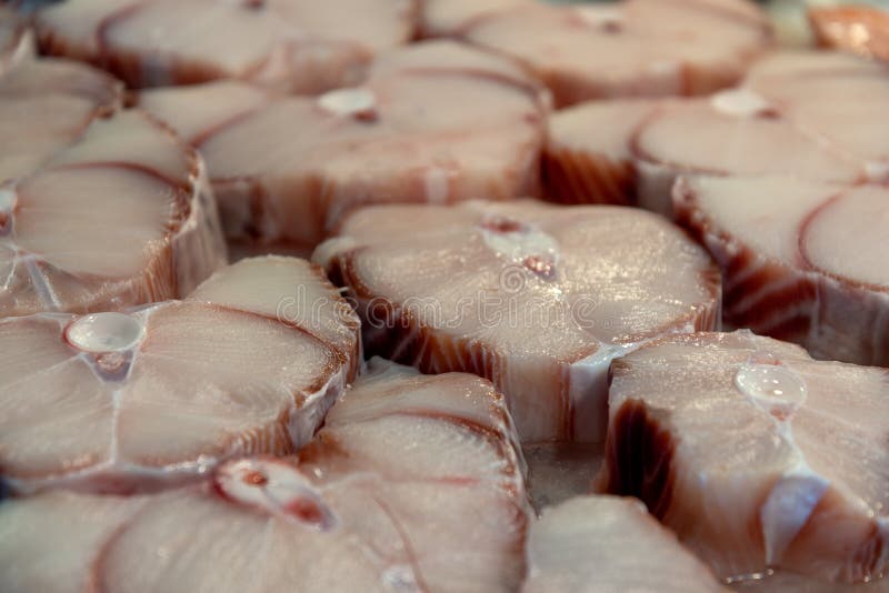 Fresh Fish at the Fish Market Stock Photo - Image of healthy, food ...