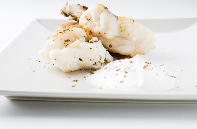 Fresh fish pieces stock photo. Image of cream, pieces - 80467292