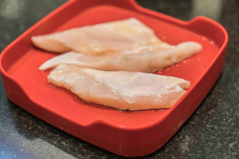 Fresh fish slice stock photo. Image of hake, sliced, product - 87437726