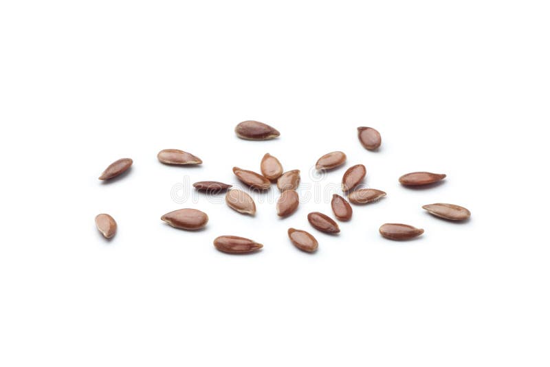 Fresh flax seeds stock image. Image of cereal, grain - 117684013