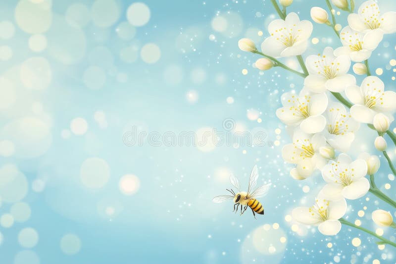 A Fresh Flower Backdrop Features Cherry Blossoms in Full Bloom during ...