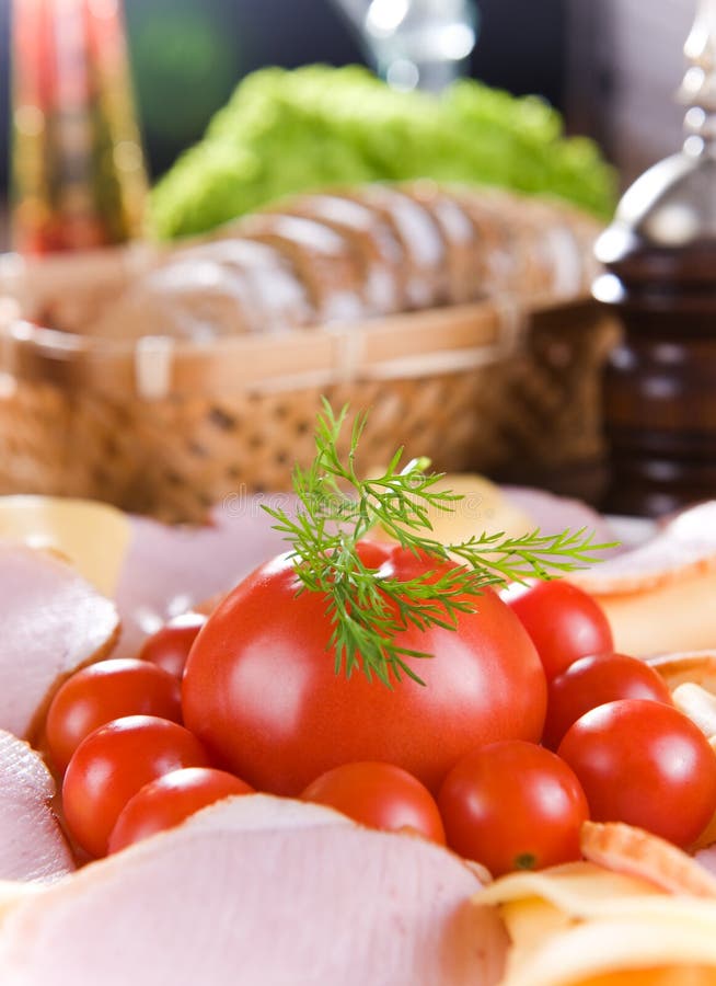 Fresh food stock photo. Image of tomato, vegetable, breakfast - 7395082