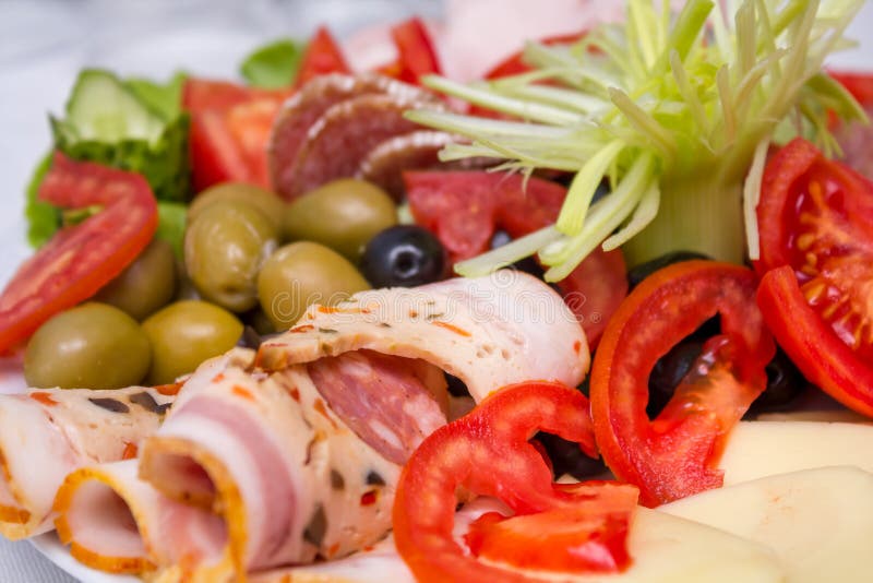 Fresh food aperitif stock photo. Image of closeup, natural - 35794844