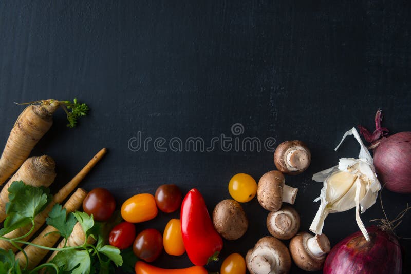 Food Ingredients Background Stock Image - Image of aroma, food: 26949587