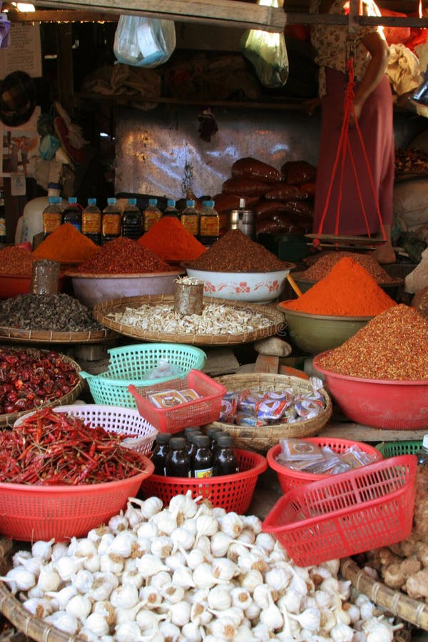 The Bazaar of Aswan in Egypt. Stock Photo - Image of market, everyday ...
