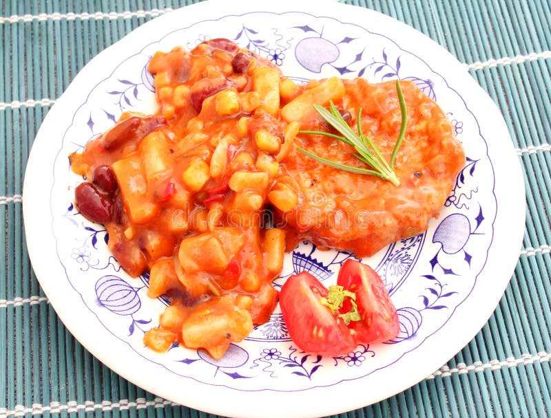 Fresh food stock image. Image of dinner, freshness, meal - 32818287