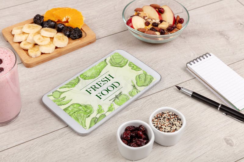 Fresh food on the table stock image. Image of cook, health - 146404679