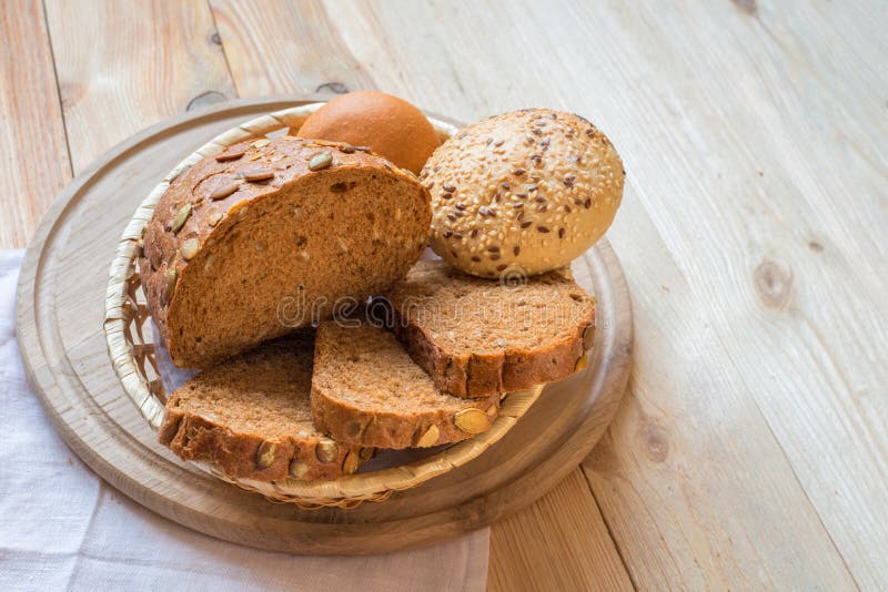 Fresh fragrant bread stock image. Image of buns, bread - 86165811