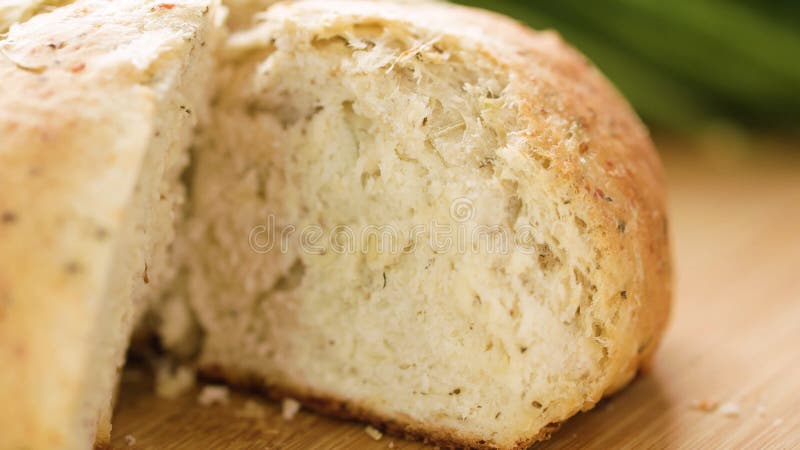 Fresh Fragrant Bread on the Table Food Concept Stock Image - Image of ...