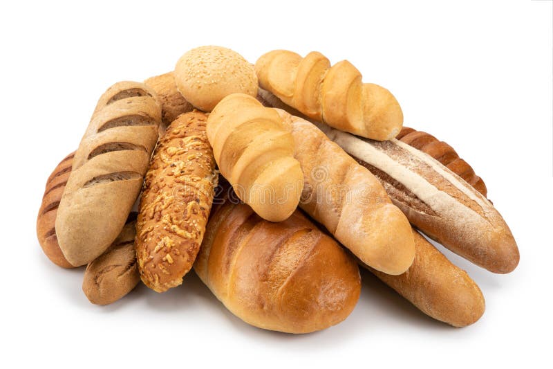 Fresh Fragrant Bread on the Table. Food Concept Stock Image - Image of ...