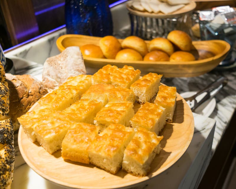 Fresh Fragrant Bread Food Concept Breakfast Bread Stock Photo - Image ...