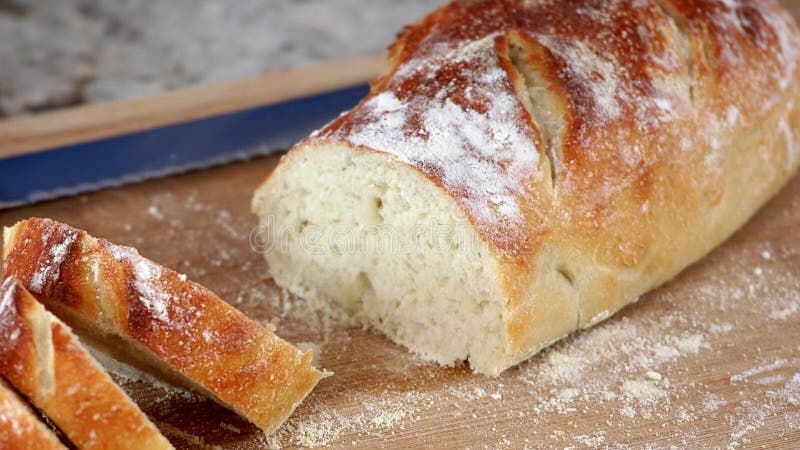 Fresh Fragrant Bread on the Table Food Concept Stock Photo - Image of ...