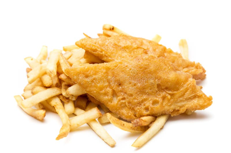 Fresh Fried Fish and Chips stock image. Image of ireland - 119658137