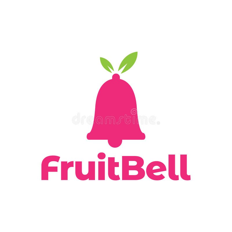 Fresh Fruit with Bell Logo Design Vector Graphic Symbol Icon Sign ...