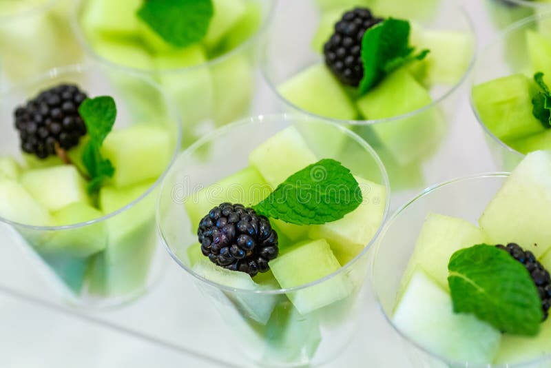 Fresh Fruit Cocktails stock photo. Image of tropical - 140914446