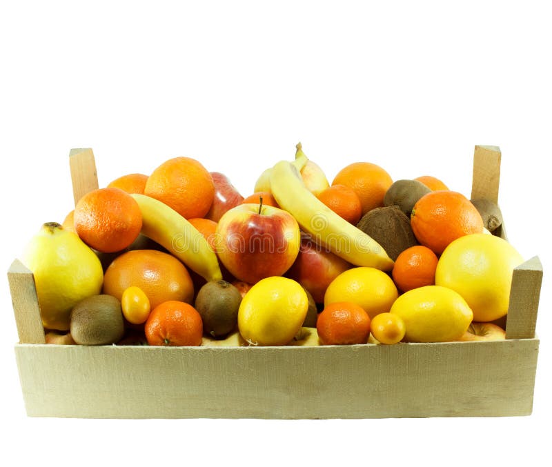 Fresh fruit in crates stock photo. Image of fruit, eating - 36827608