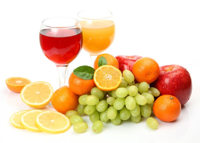 Fresh fruit and juice stock photo. Image of white, beauty - 19364058