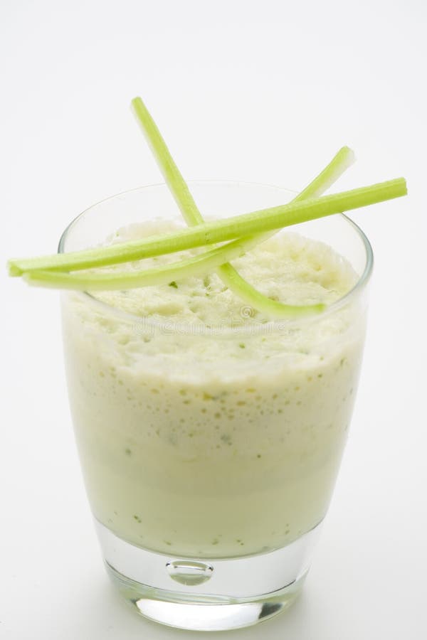 Fresh Fruit Milk Shake Apple Stock Image - Image of leaf, cocktail: 8793505
